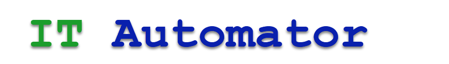 Generate PC Info in a txt File - IT Automator