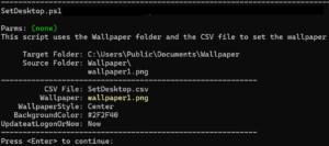 Windows Background - IT Automator